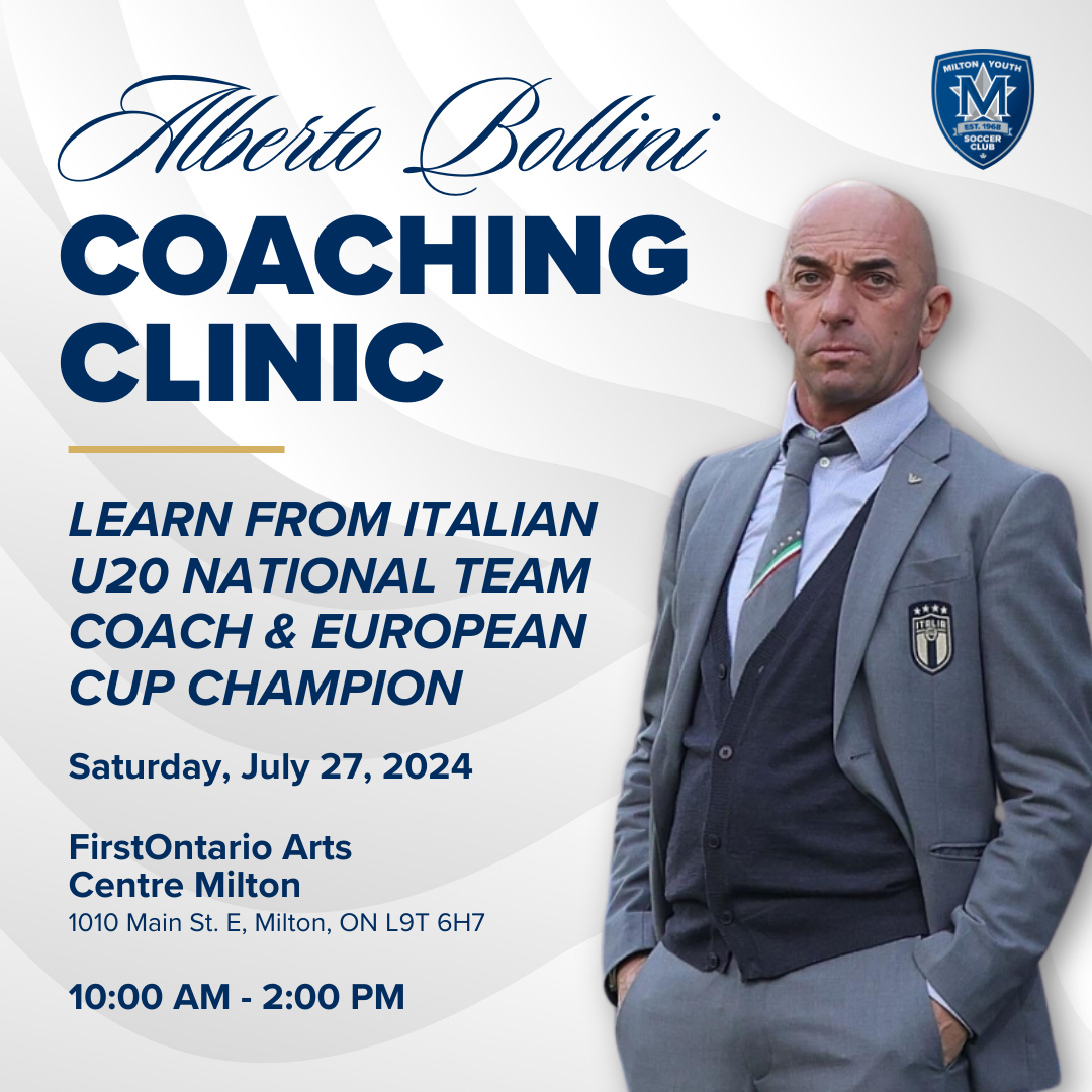 Introducing the Alberto Bollini Coaching Clinic - Milton Magic FC