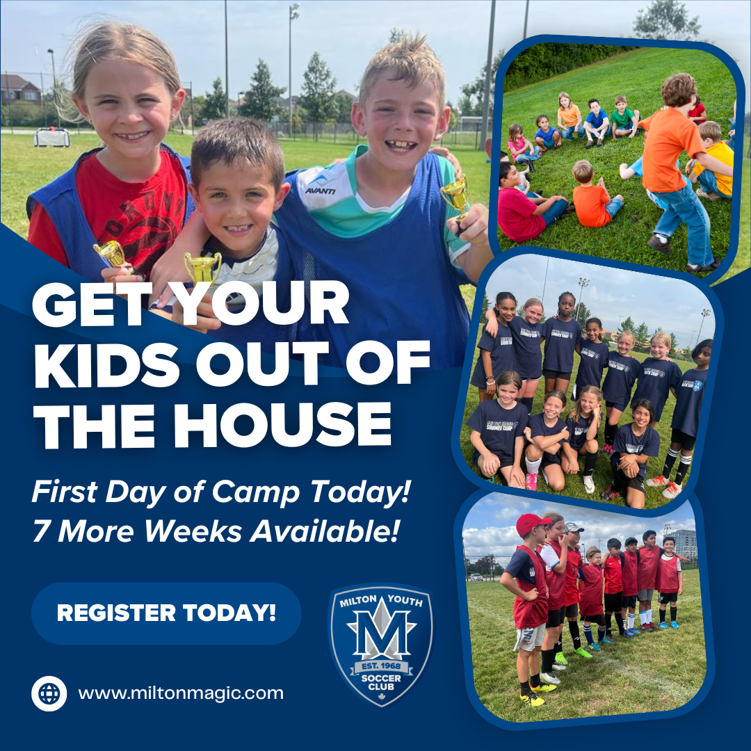Milton Magic Summer Camps Start Today! - Milton Magic FC