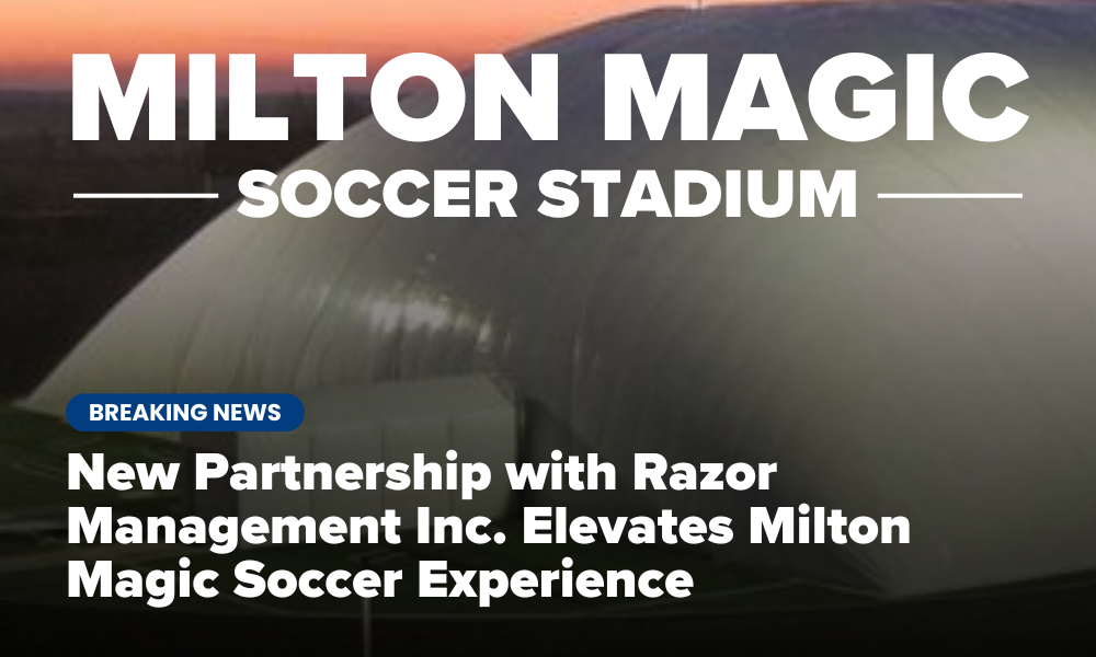 New Partnership with Razor Management Inc. Elevates Milton Magic Soccer ...